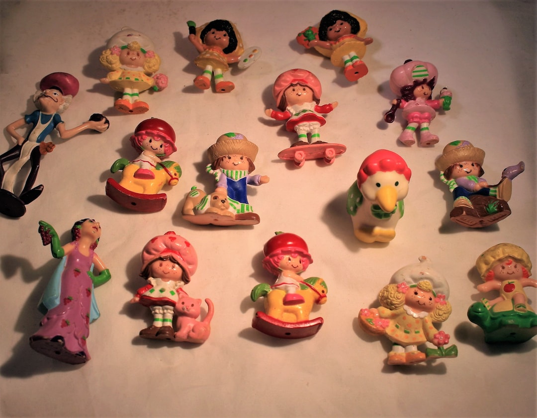 Strawberry Shortcake Collectible Figurines - Etsy