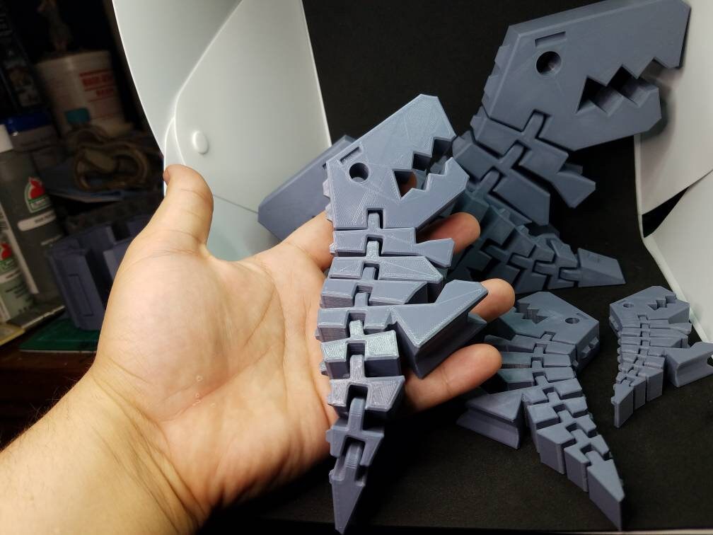 Flexi Rex Flexible Dinosaur Toy various Sizes - Etsy