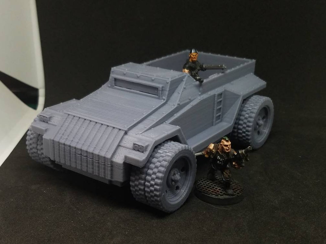 Open Topped Armored Car (APC-1B) (imperial Guard Alternate Model for ...