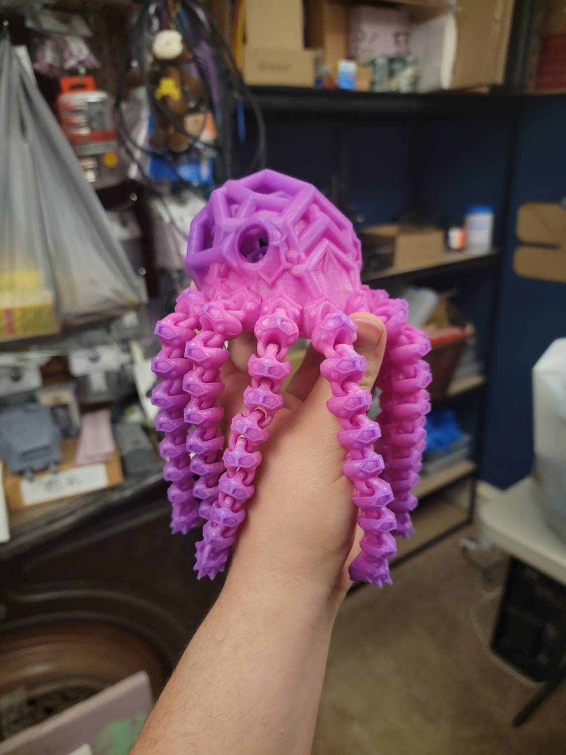 Flexible Void Octopus 3D Printed Articulated Toy | Etsy