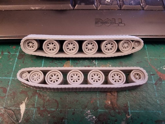 Modified T-34 Tanks Tracks 1/56 28mm Wargaming | Etsy