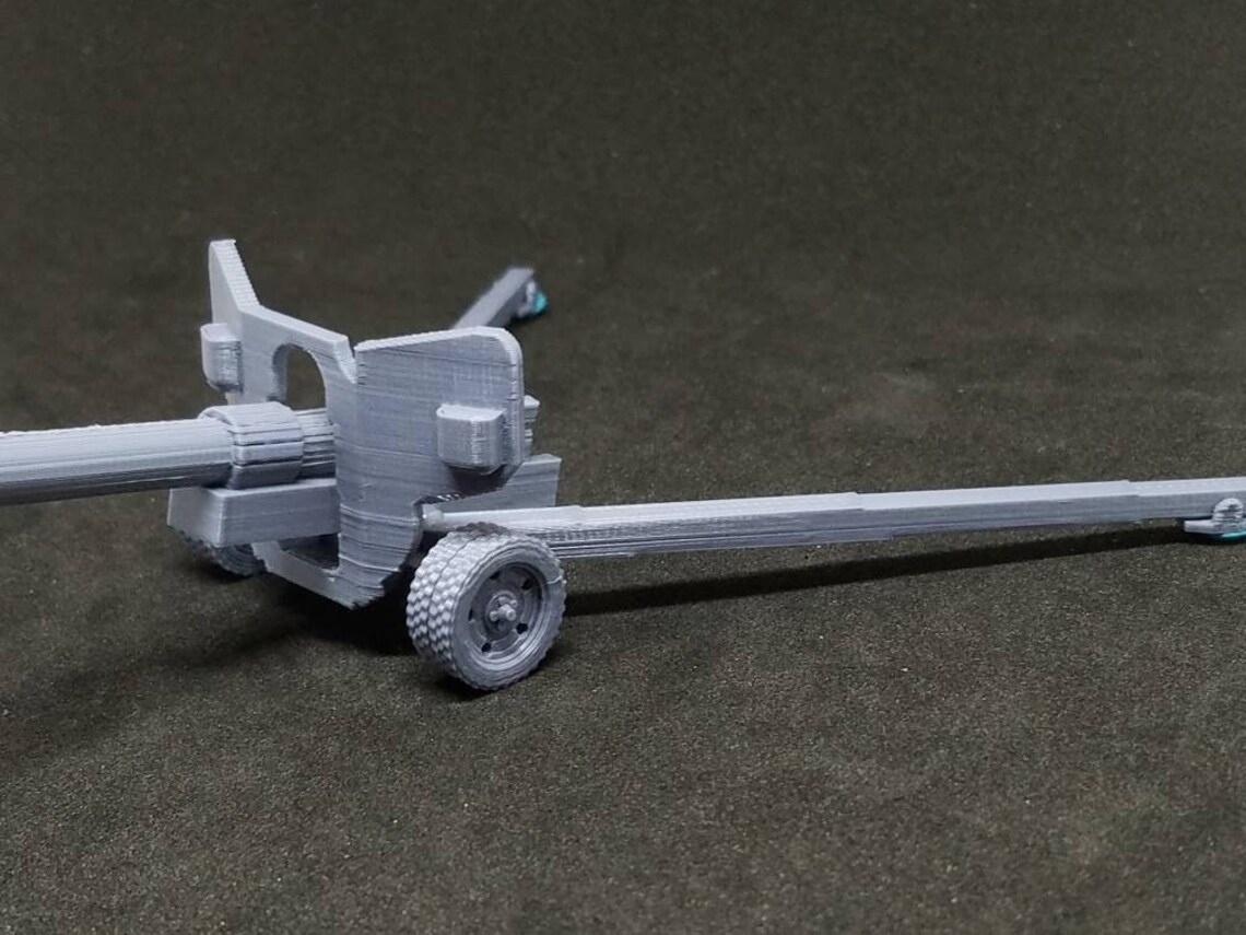 28mm Scale Soviet 100 Mm Field Gun M1944 (BS-3) WW2 Miniature Wargaming ...