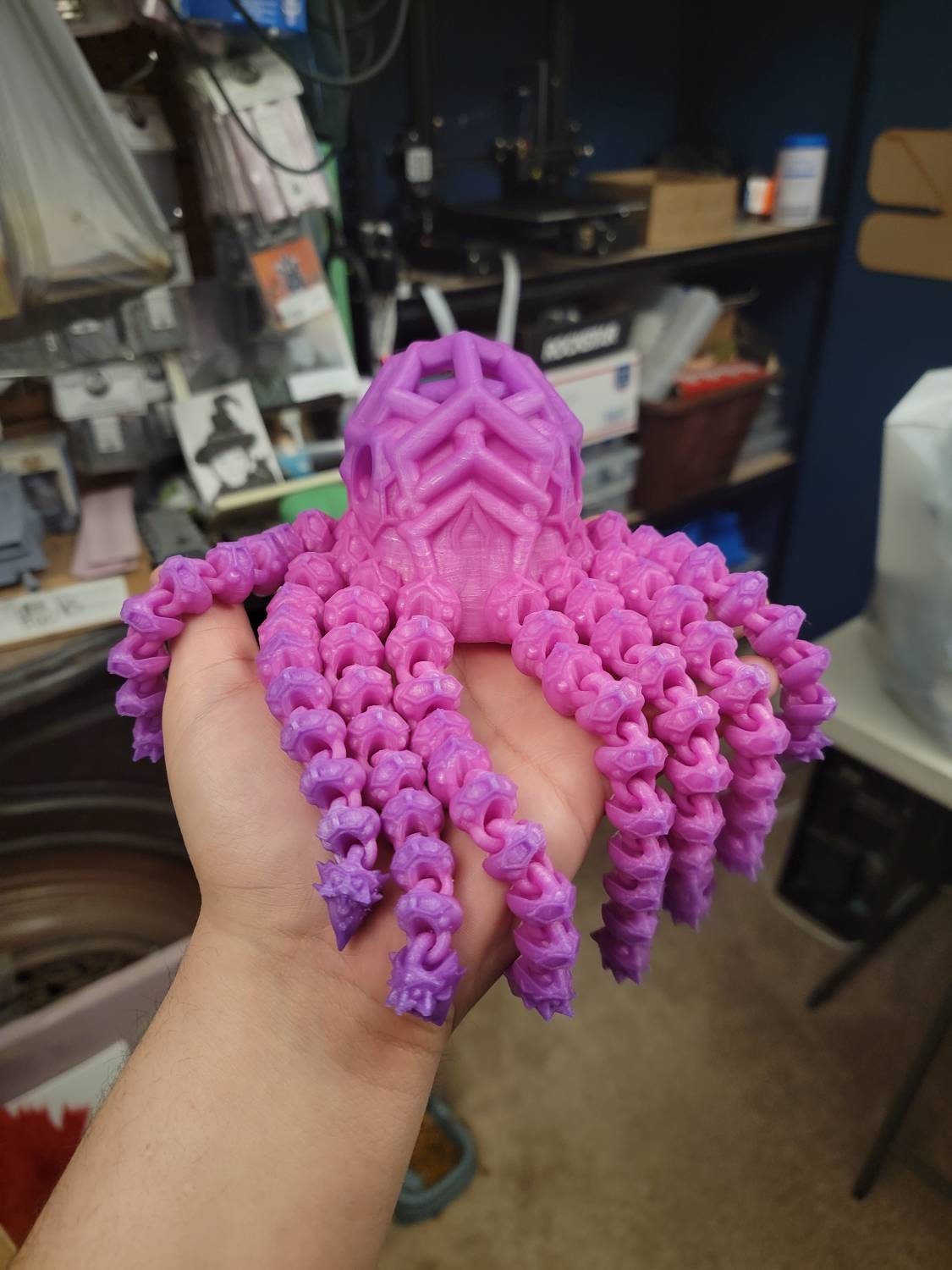 Flexible Void Octopus 3D Printed Articulated Toy | Etsy