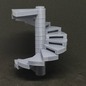 28mm Scale Spiral Staircase Stackable Modular 3D Printed Pack of 16 - Etsy