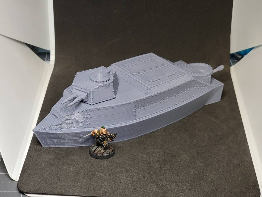 Small Gunboat 28/32mm Scale for Tabletop Wargames - Etsy