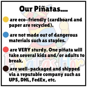 The Flintstones Number Pinata Custom FREE SHIPPING Canada & U.S. - Etsy