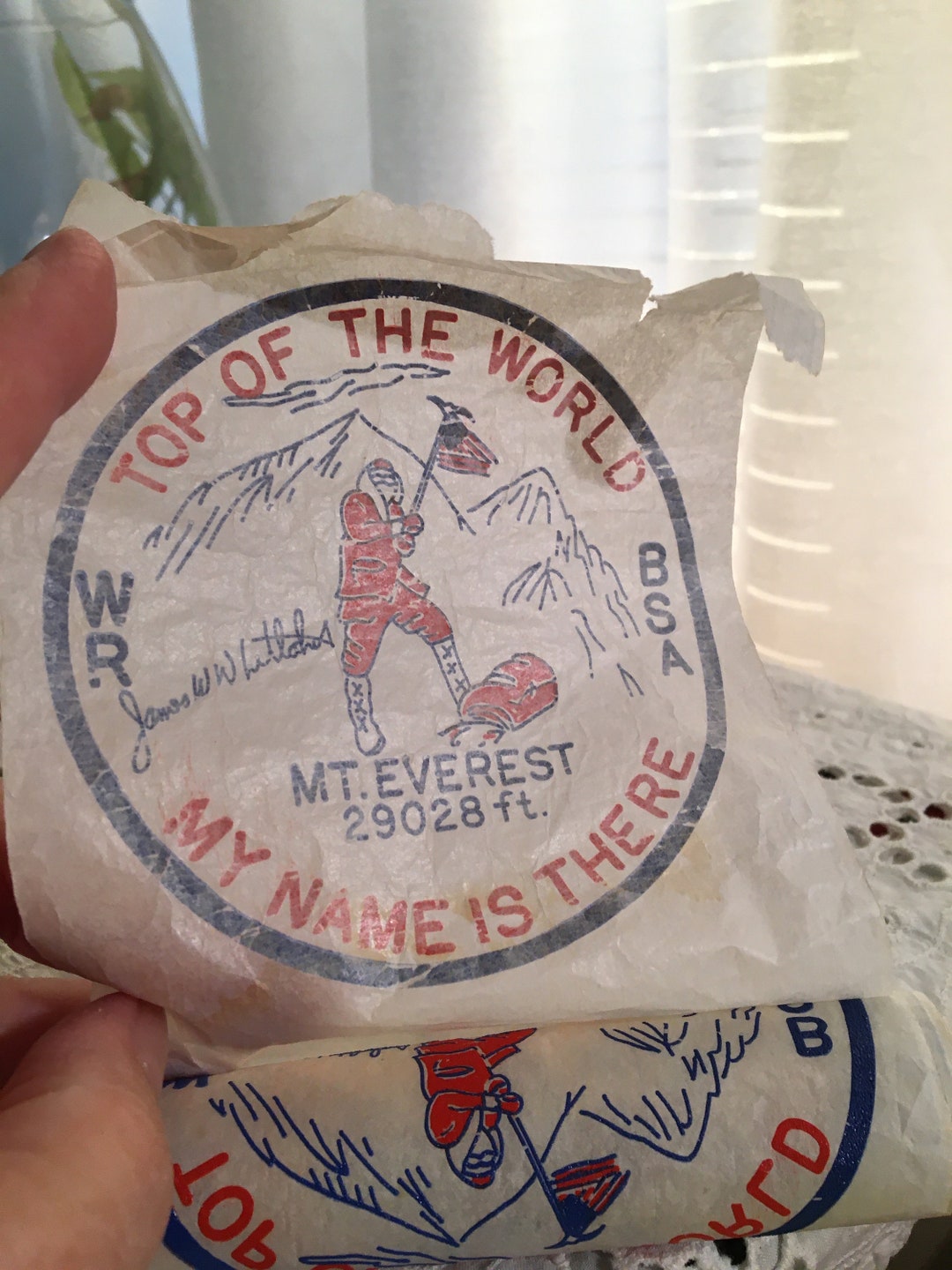 Vintage BSA Mt Everest Patches Iron-on Original Roll End - Etsy