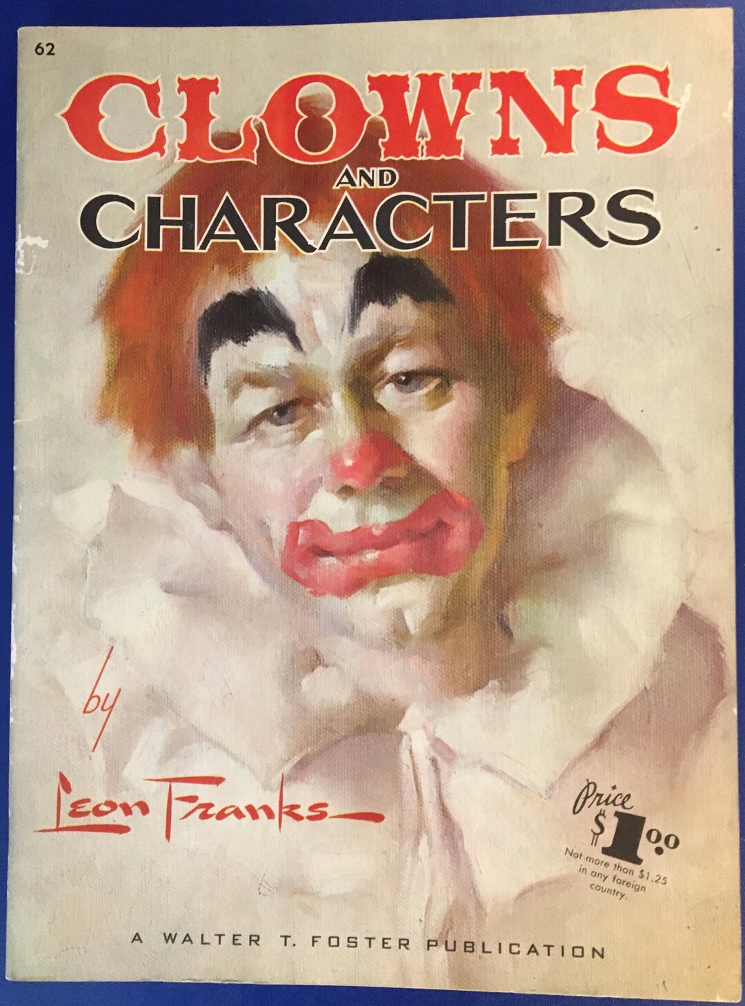 Vintage Walter Larson Clowns & Characters Art Drawing How to Paper ...