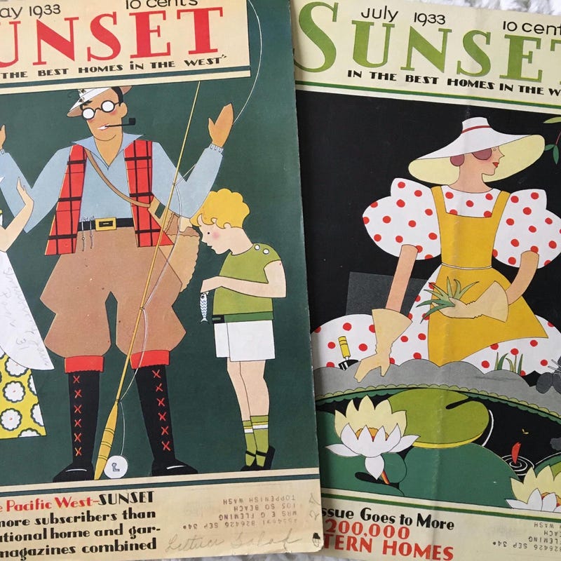 Sunset Magazine - Etsy