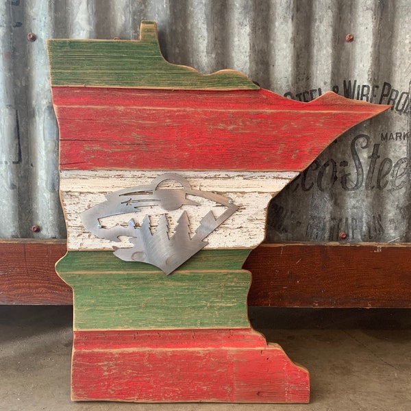 Minnesota Wild Sign - Etsy