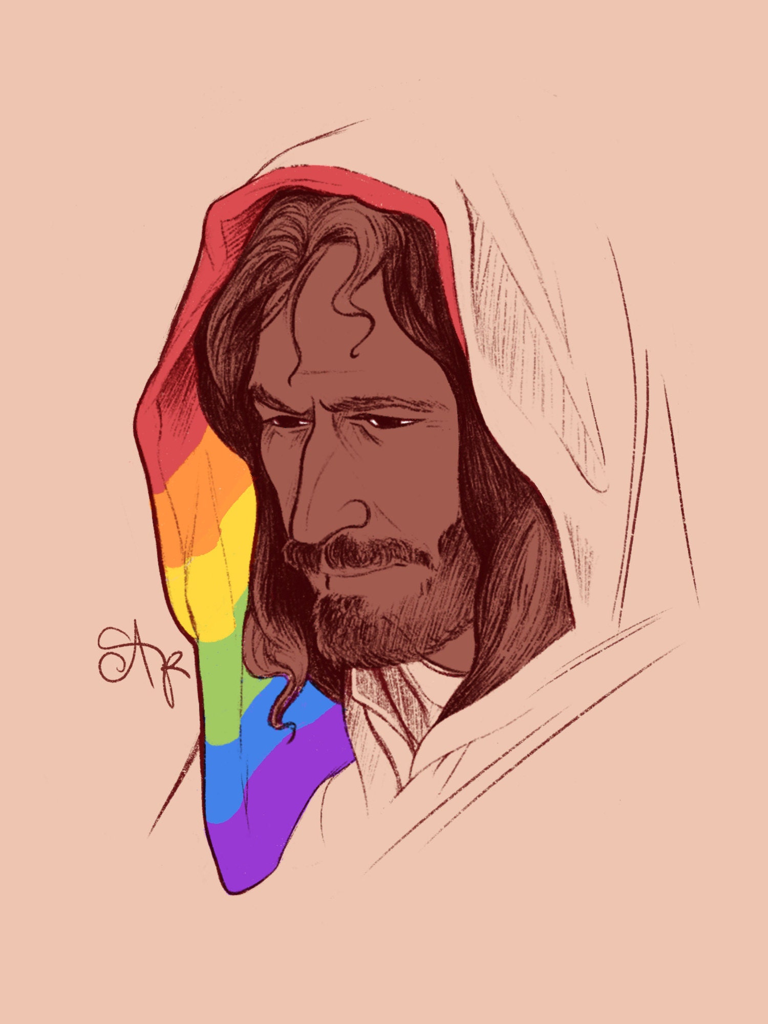 Queer in Christ • **DIGITAL DOWNLOAD** • 8"x10" - Etsy