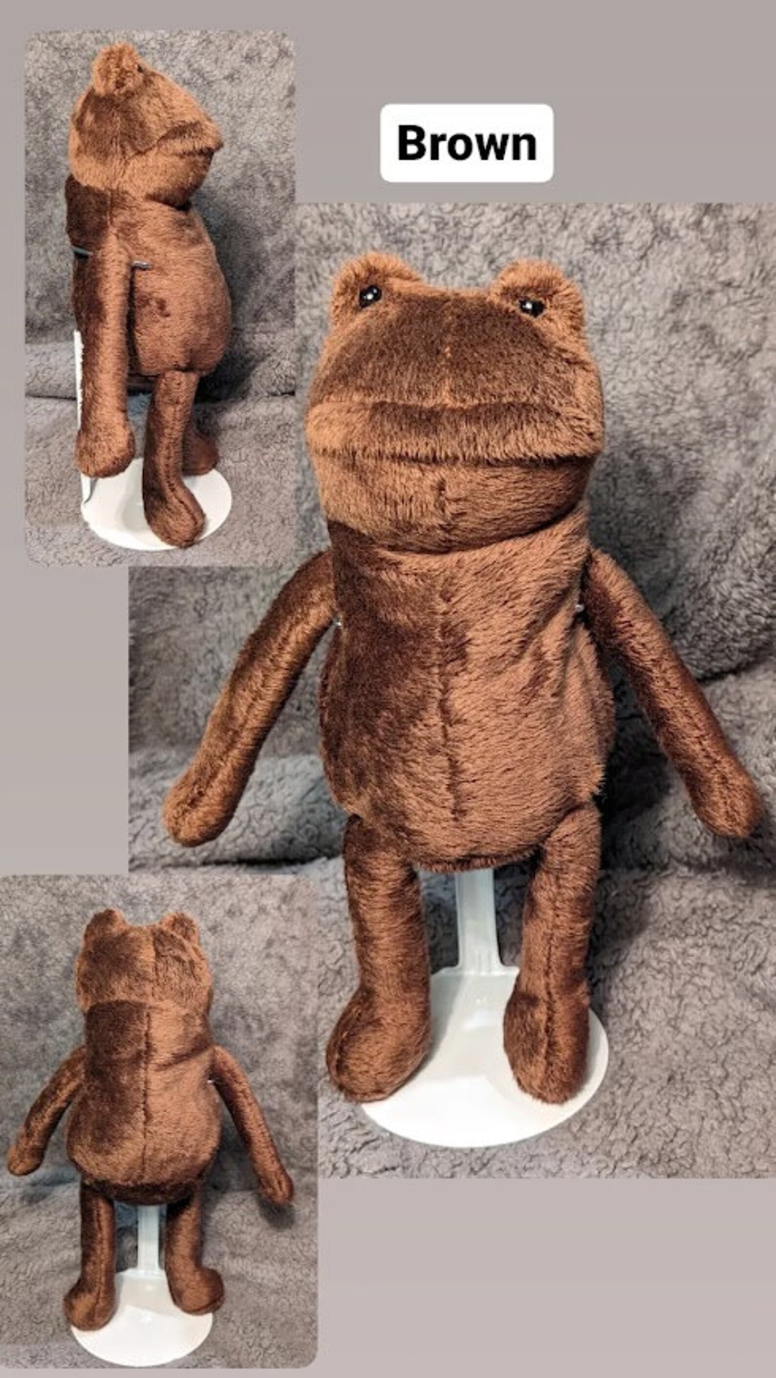 Custom Minky Fergus Frog Small - Etsy