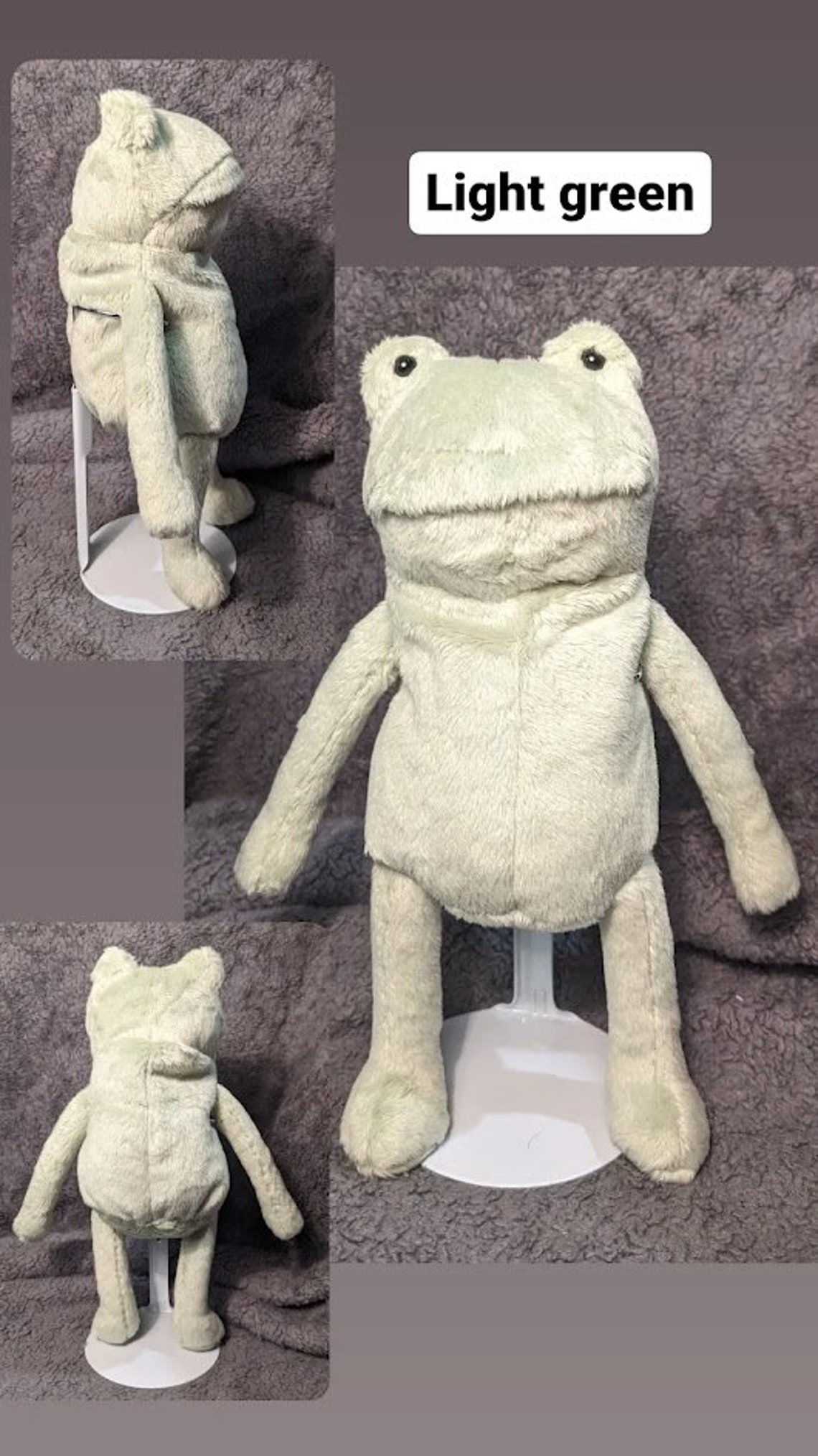 Custom Minky Fergus Frog Small - Etsy
