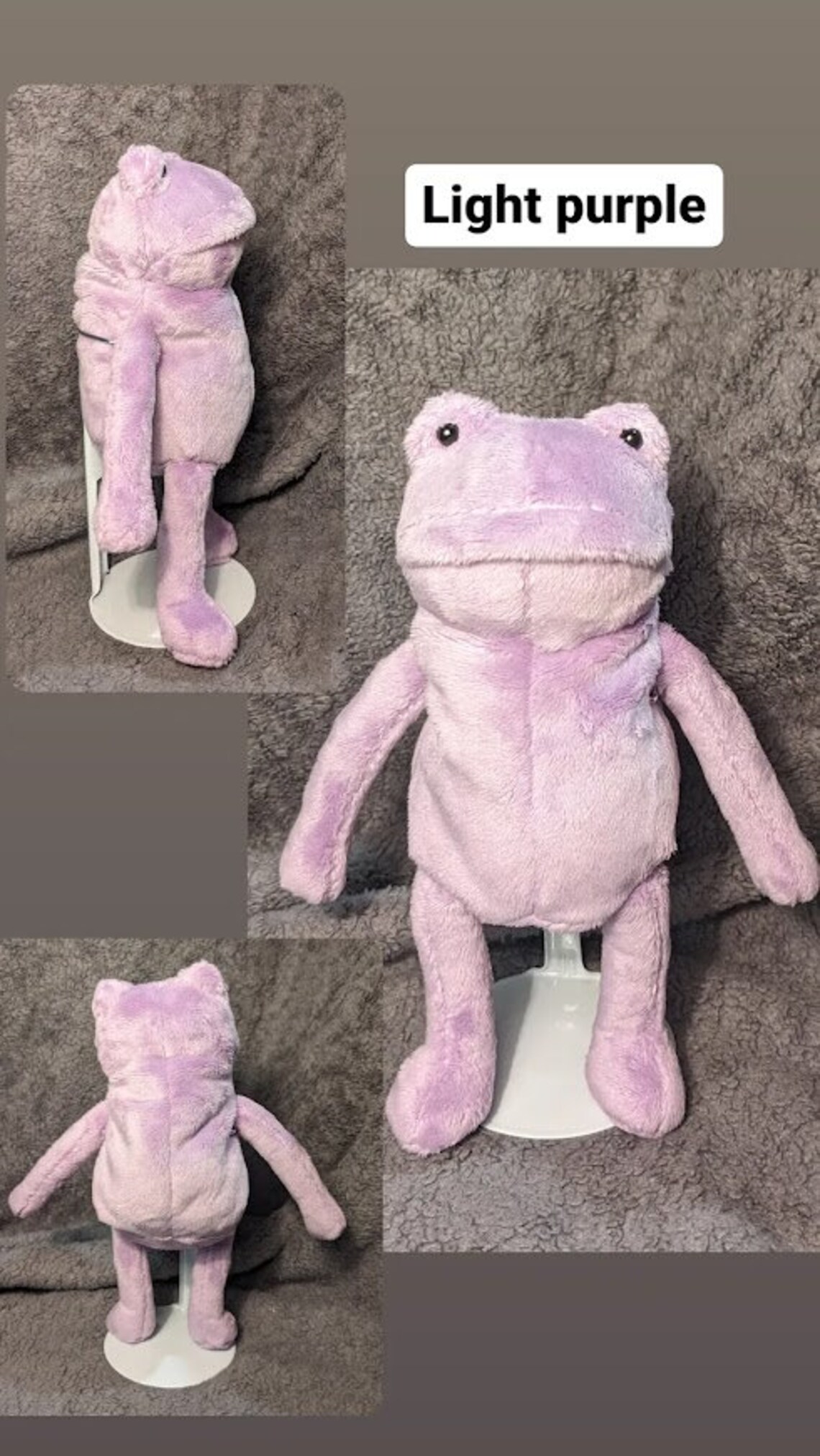 Custom Minky Fergus Frog Small - Etsy