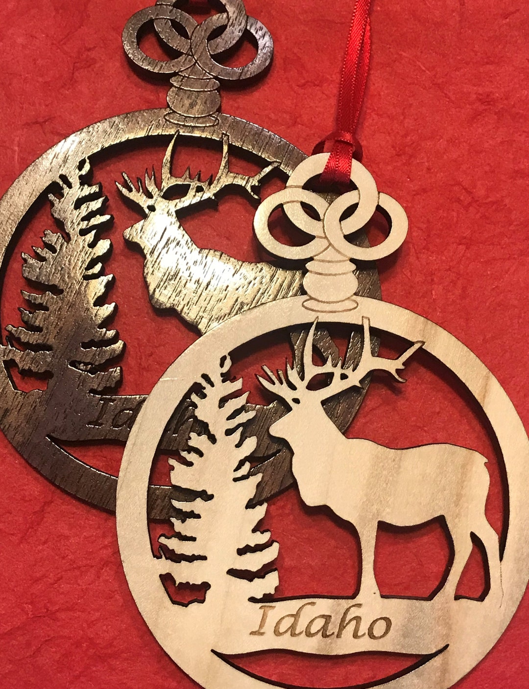 Made in Idaho Ornament - Etsy