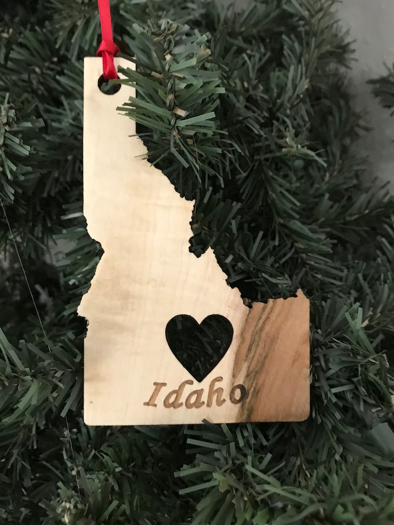 Idaho Christmas Ornament - Etsy