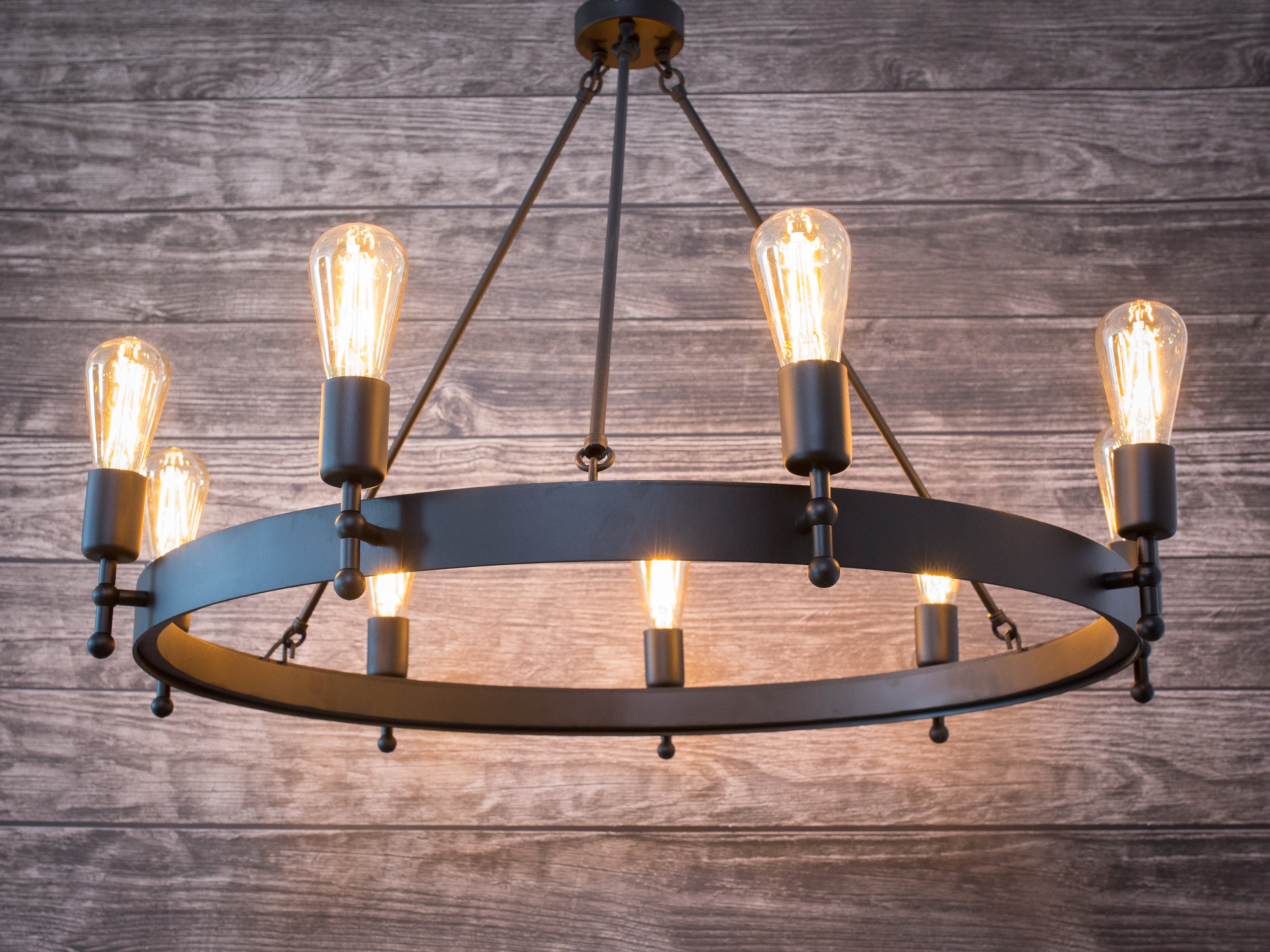 Chandelier Forged CROWN Lamp 80 9z Lighting Weeding Restaurant - Etsy
