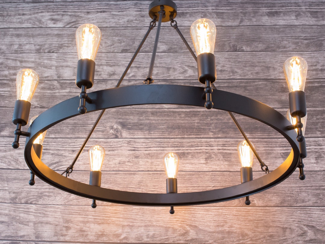 Chandelier Forged CROWN Lamp 80 9z Lighting Weeding Restaurant Bower - Etsy