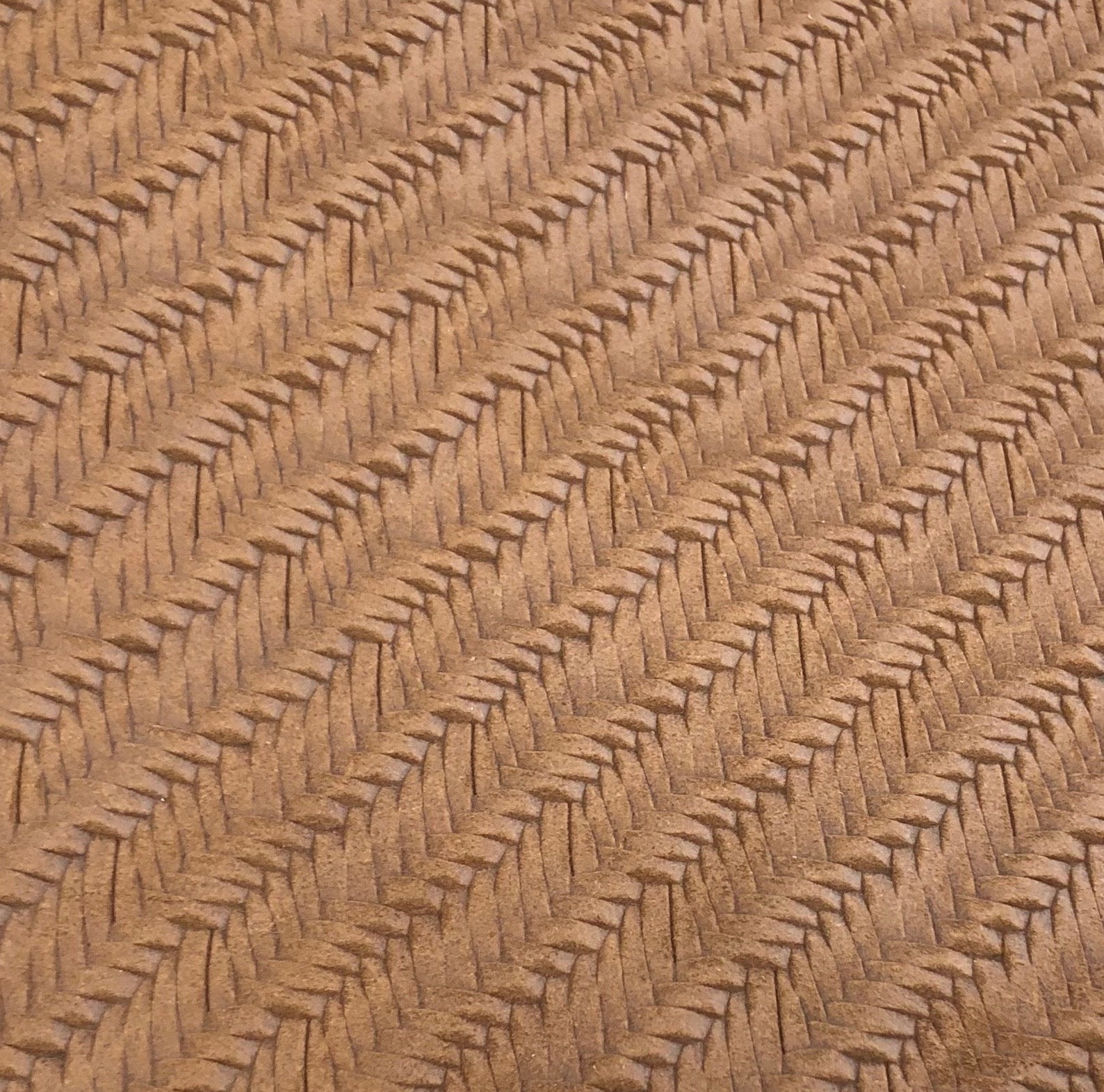 ARMY GREEN Fishtail Braided Leather Sheet for DIY Earrings, 12"x12 ...