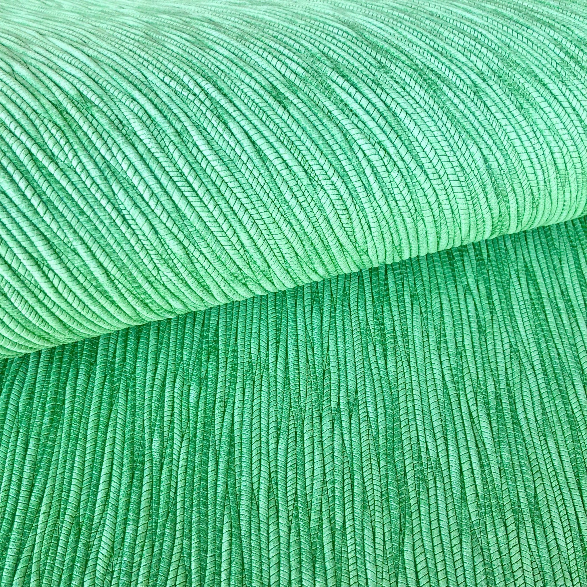 LIME GREEN Palm Leaf Braided Genuine Leather 12x12 | Etsy