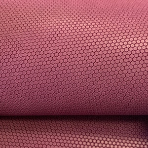 New! 6"x8" ASH GRAY Leather Honeycomb Embossed Genuine Leather Sheet ...