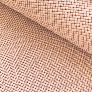 SALE! Peach Color Basket Weave Braided Leather Sheet for Earrings - 12 ...