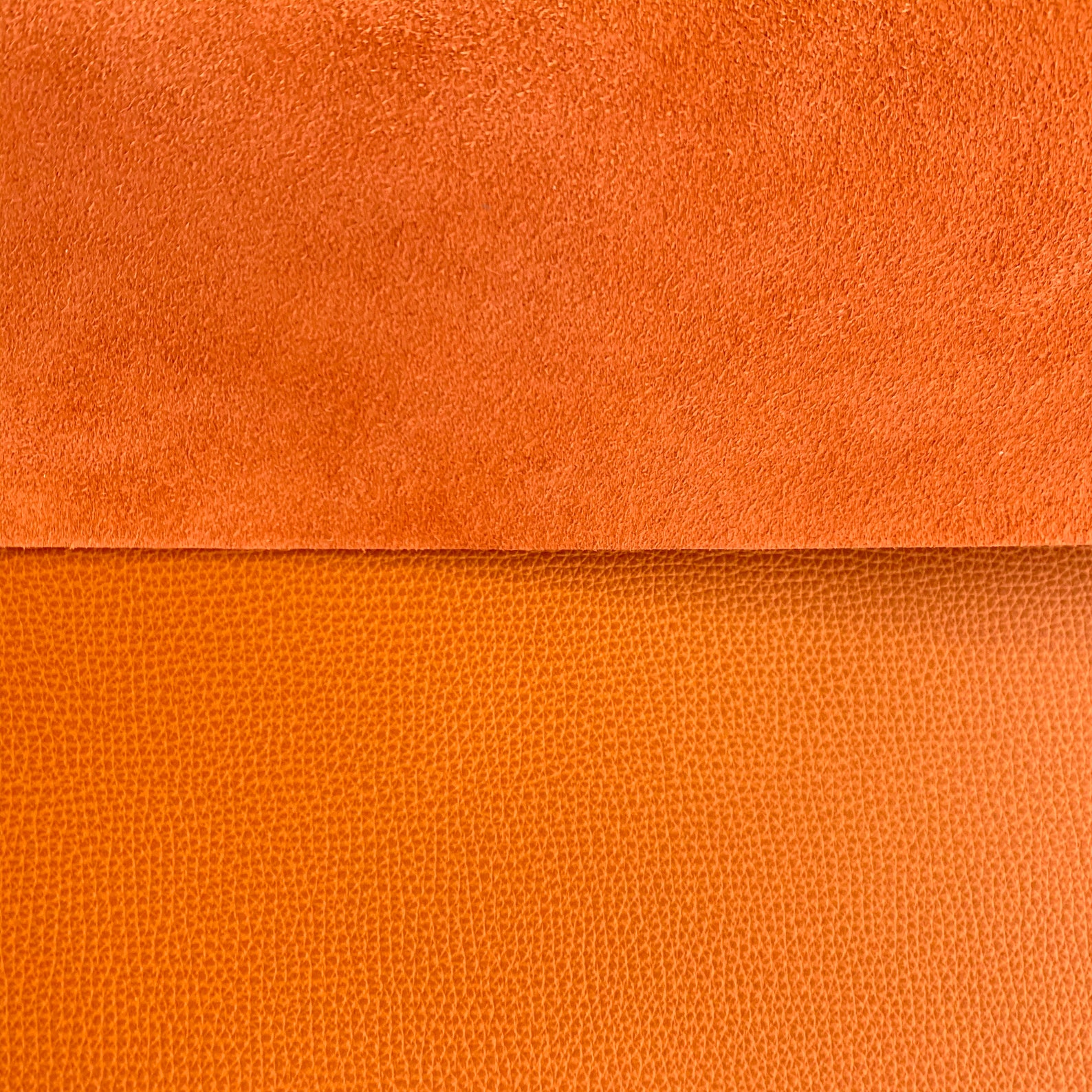 Leather ORANGE PEEL Luxe Genuine Leather 12x12 - Etsy