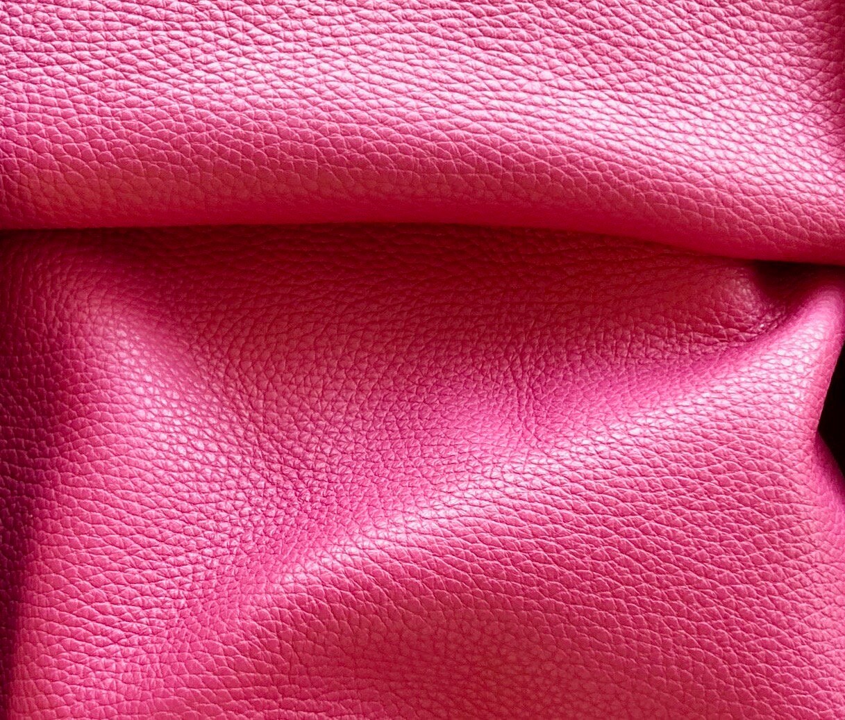 New 6x8 ORCHID PINK Leather Hot Pink Pebbled | Etsy