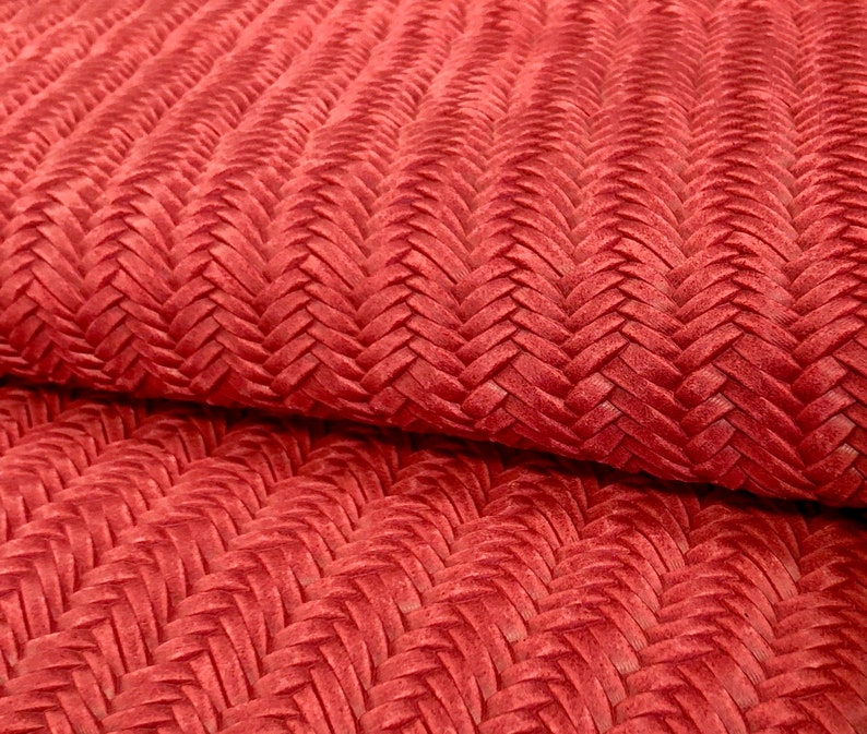 New EMERALD GREEN Fishtail Braided Genuine Leather Sheet for | Etsy