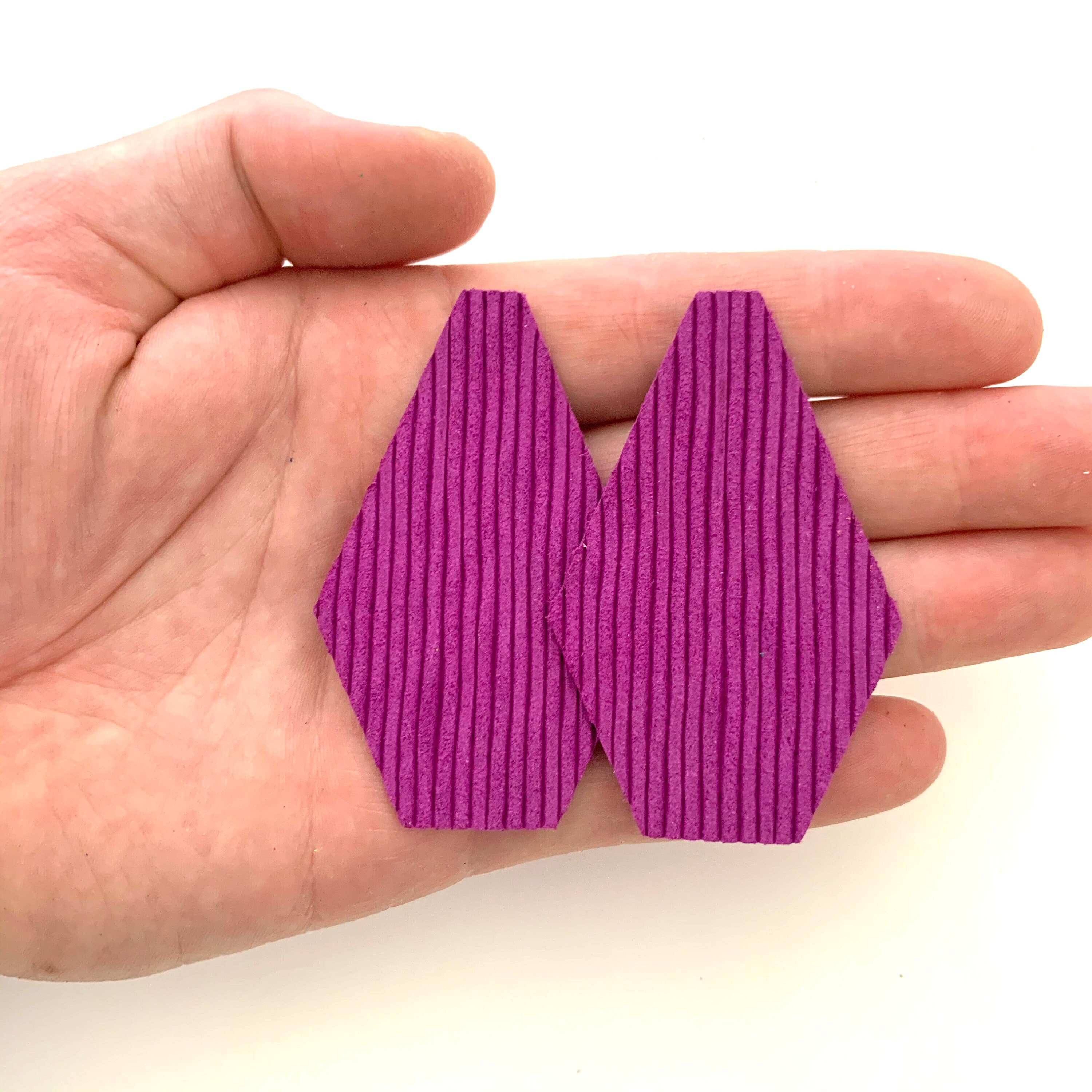 Spring Colors MODERN GEOMETRIC Leather Teardrop Sample Pack | Etsy