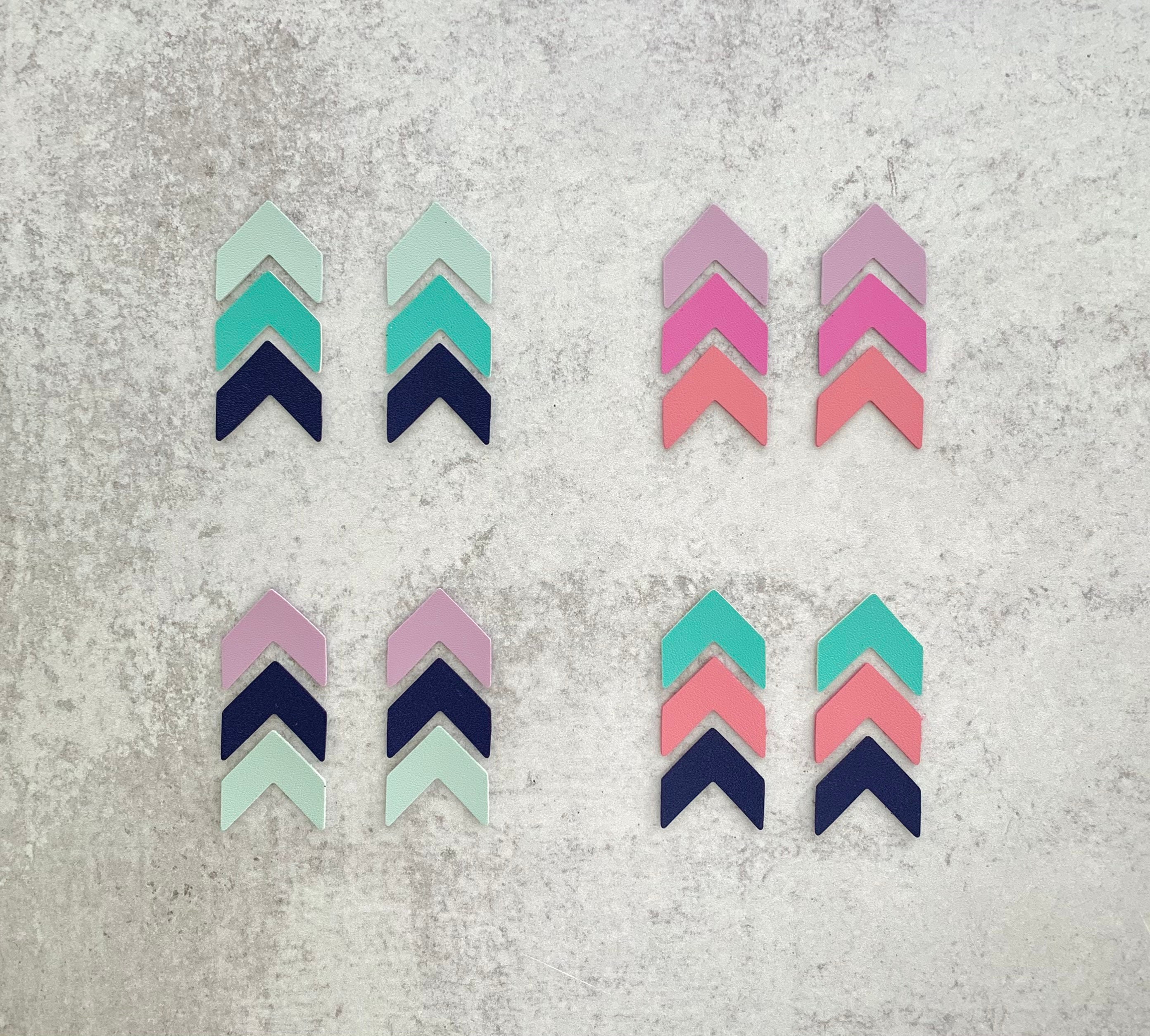 Chevron Earring Cutout - Etsy