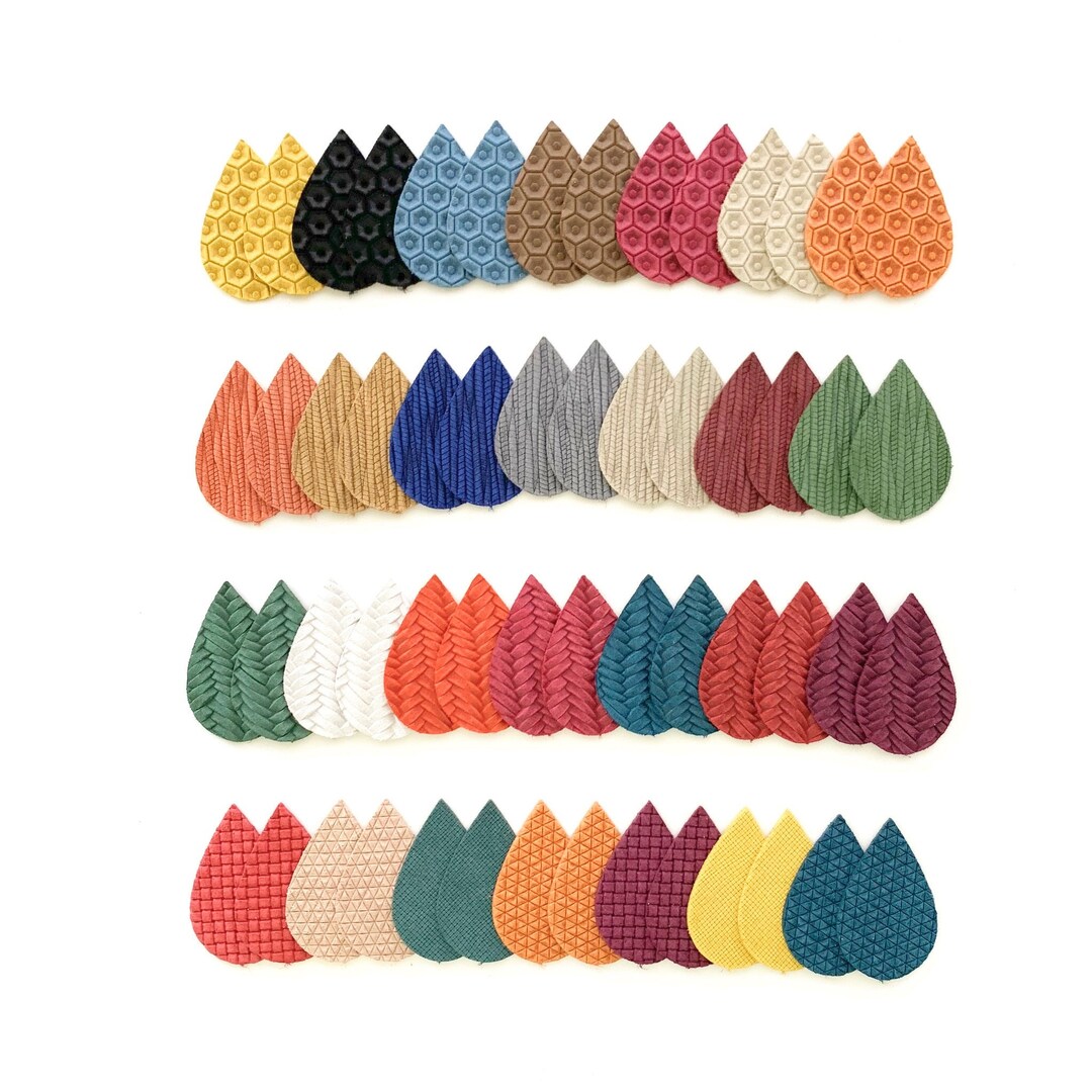 Leather Teardrop FALL SAMPLE PACK - the Ultimate Sampler - Die Cut Out ...