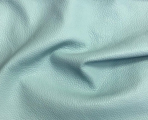 New LIGHT MINT Pebble Genuine Leather 12x12 Sheet - Etsy