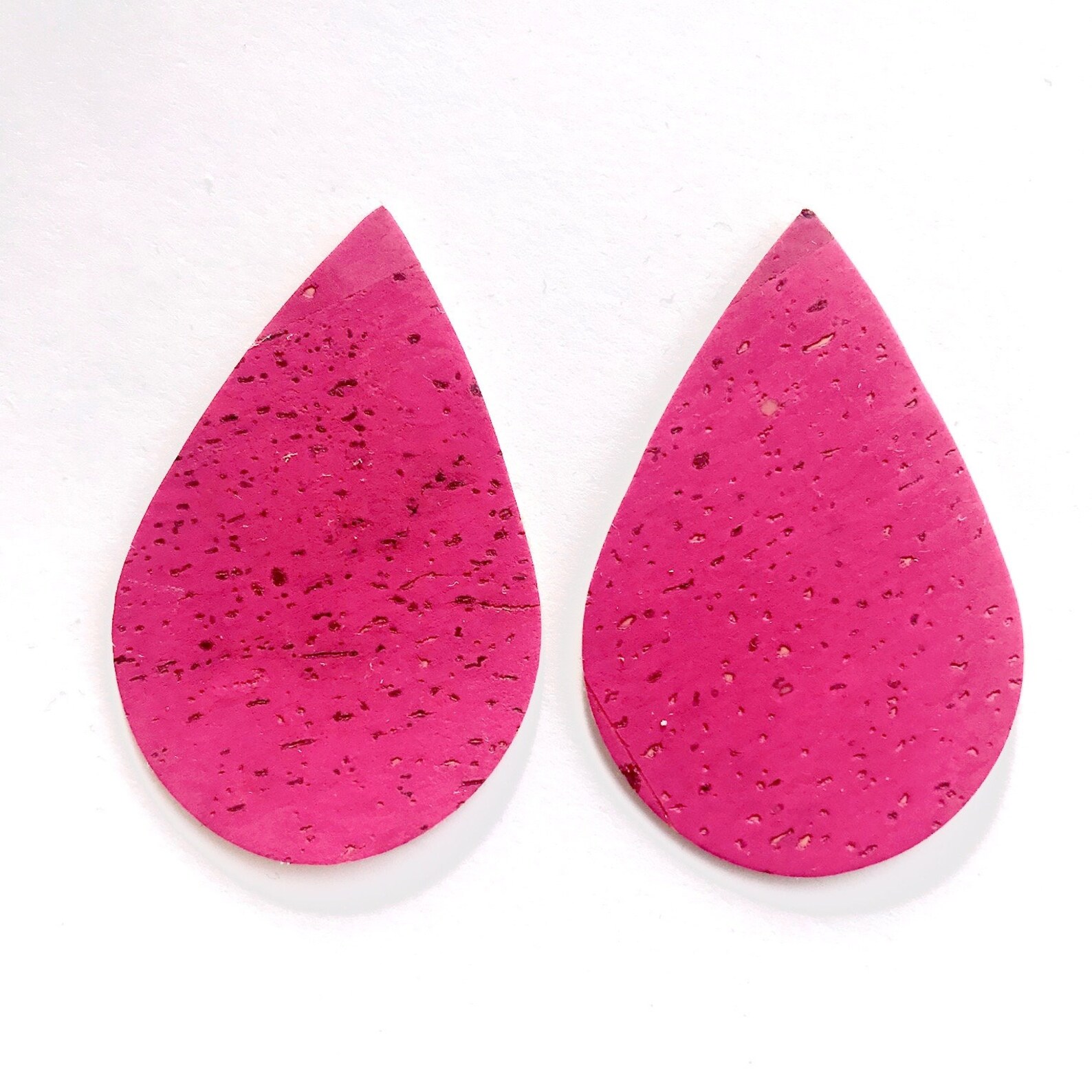 RED WINE Merlot Color Cork Teardrops Earring Jewelry - Etsy