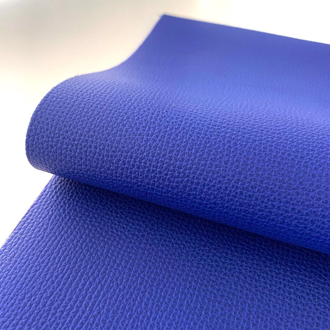 New 6x8 ROYAL BLUE Luxe Genuine Leather Sheet Finished Suede Back ...