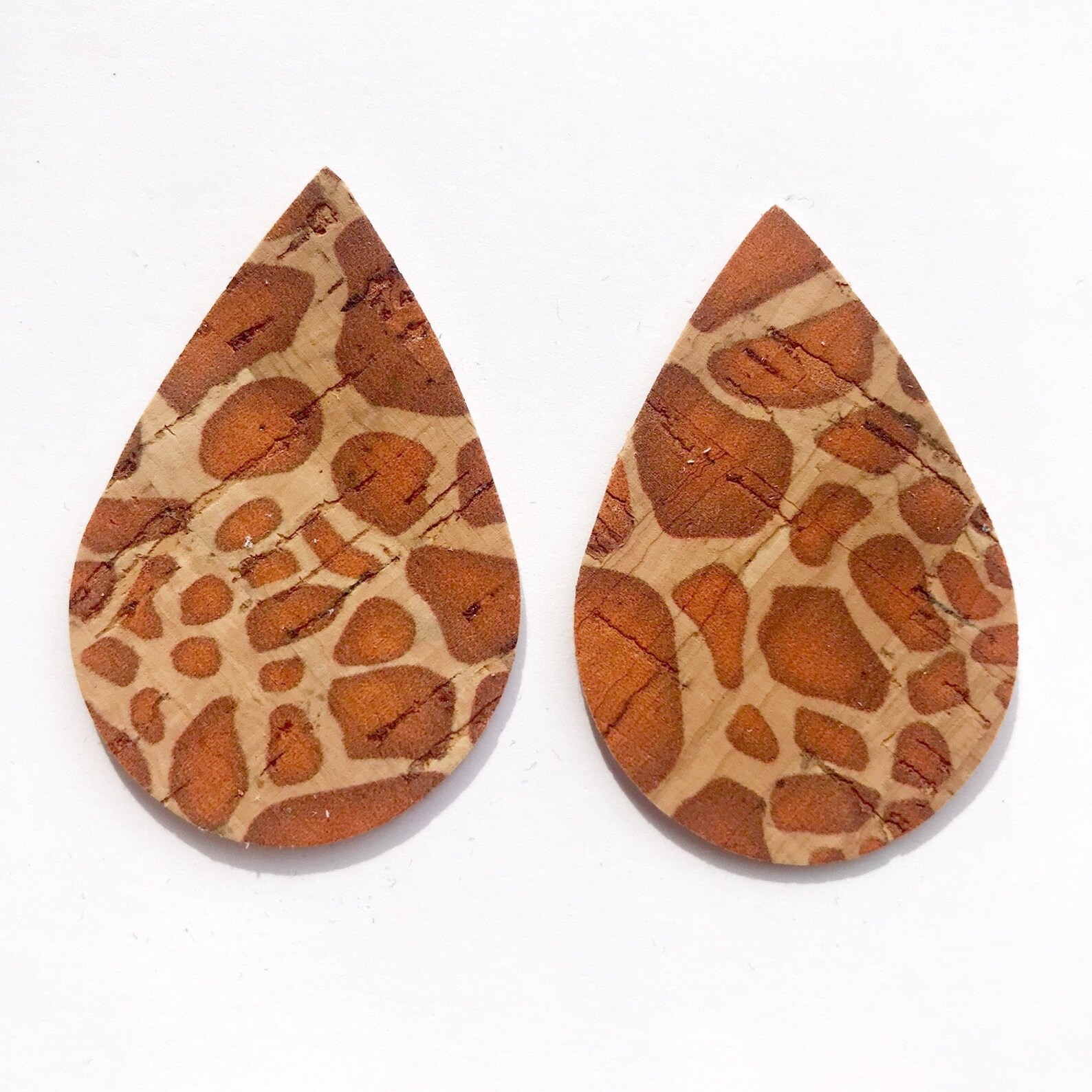 RED WINE Merlot Color Cork Teardrops Earring Jewelry - Etsy