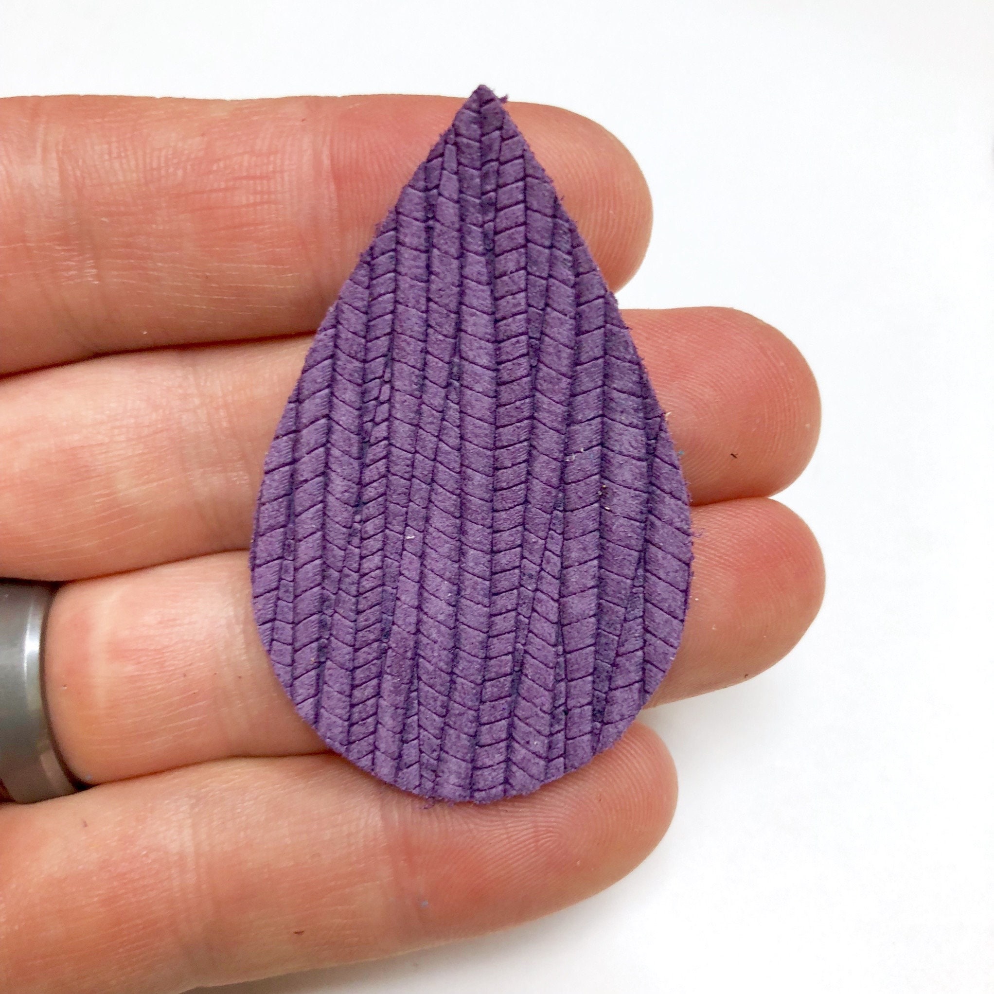 SEAFOAM GREEN Palm Leaf Braided Geometric Genuine Leather | Etsy