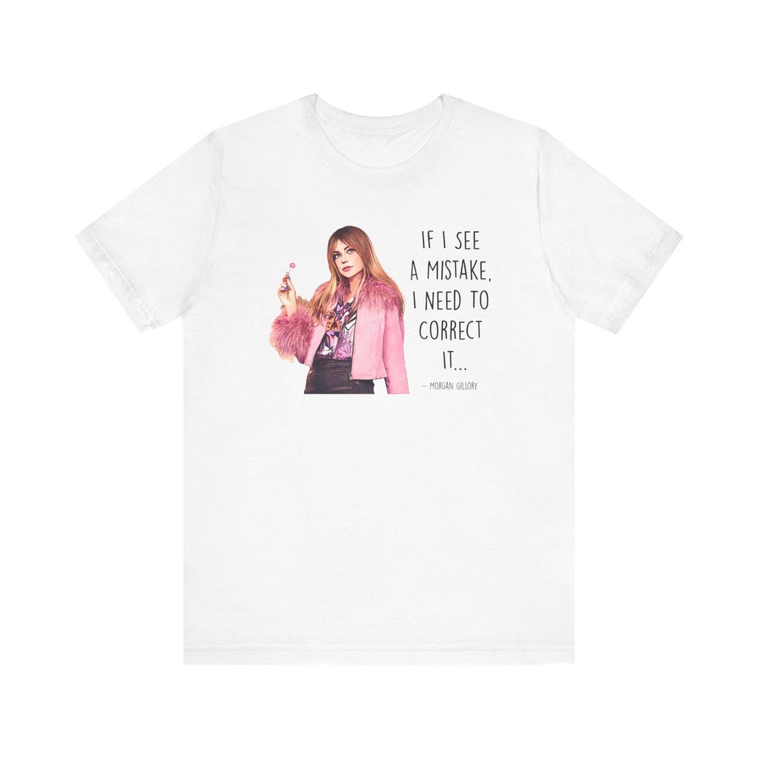 Morgan Gillory Cartoon Drawing Lapd TV Show Merch T-shirt (ship From ...