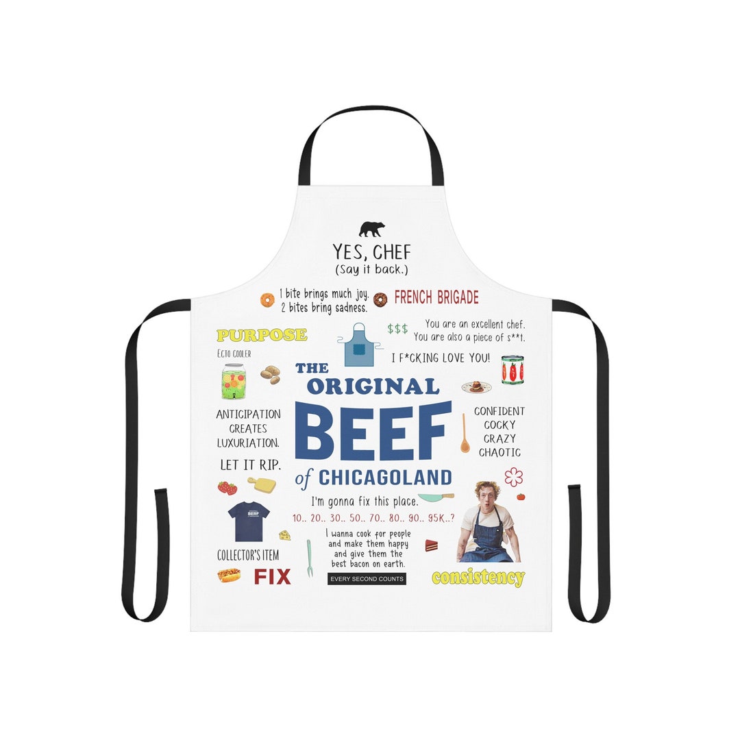 The Bear TV Show Merchandise Apron Gifts the Original Beef of ...