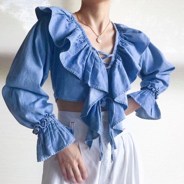 Romantic Blouse - Etsy