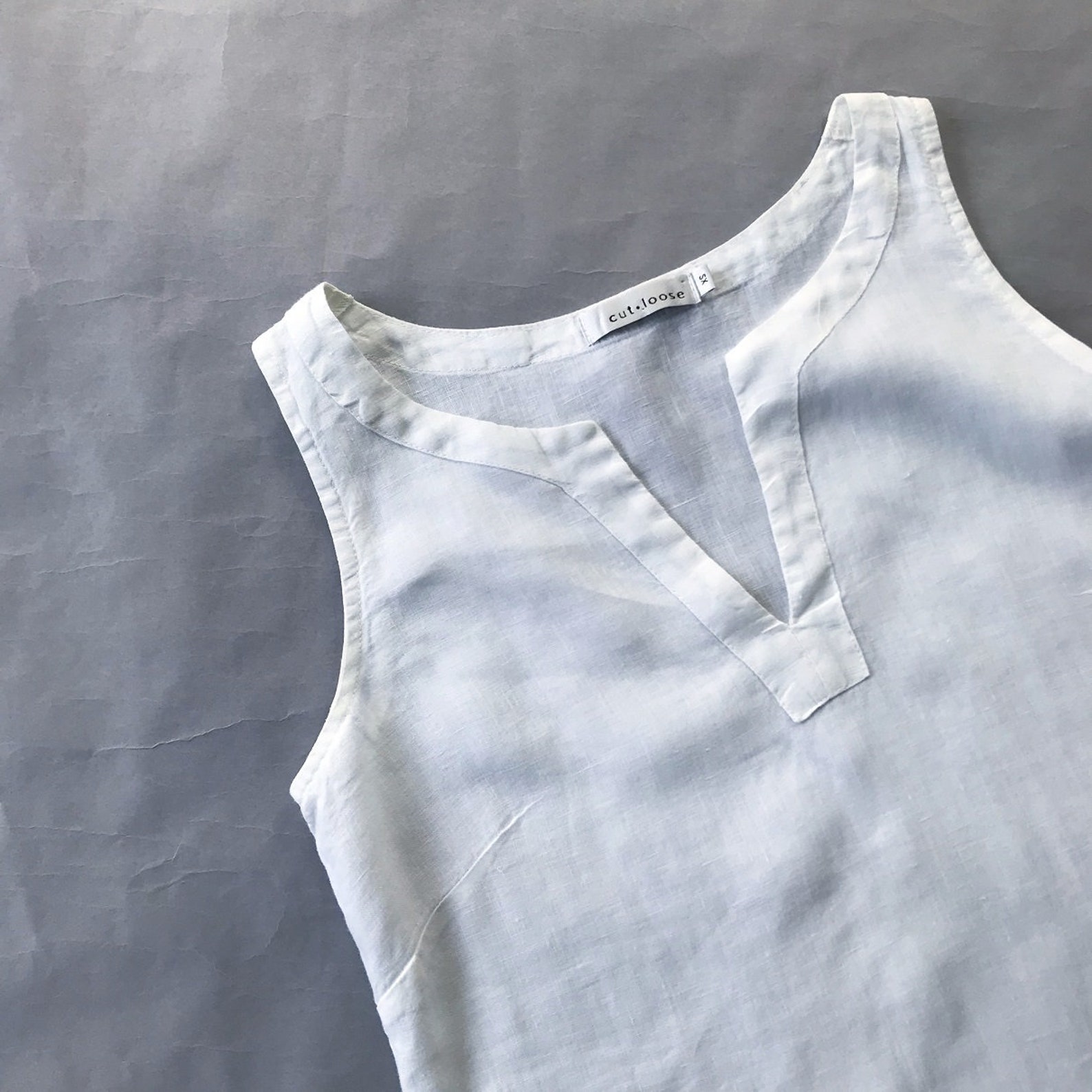 Vintage Linen Blouse White Linen Linen Top Linen Shirt Linen - Etsy