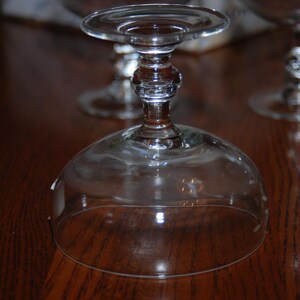 Princess House Heritage Crystal Vintage Stemware Dessert Glasses 507 ...