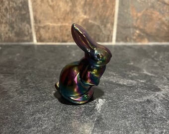 Fenton Glass Bunny | Etsy