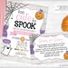 Too Cute to Spook Halloween Baby Shower Invitation Printable - Etsy