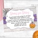 Too Cute to Spook Halloween Baby Shower Invitation Printable - Etsy