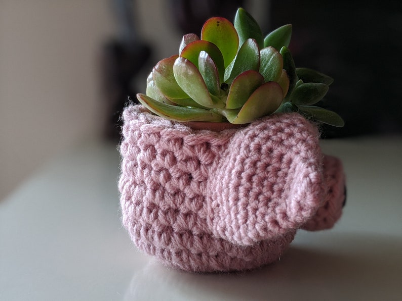 PATTERN ONLY Wee Piggy Planter - Etsy