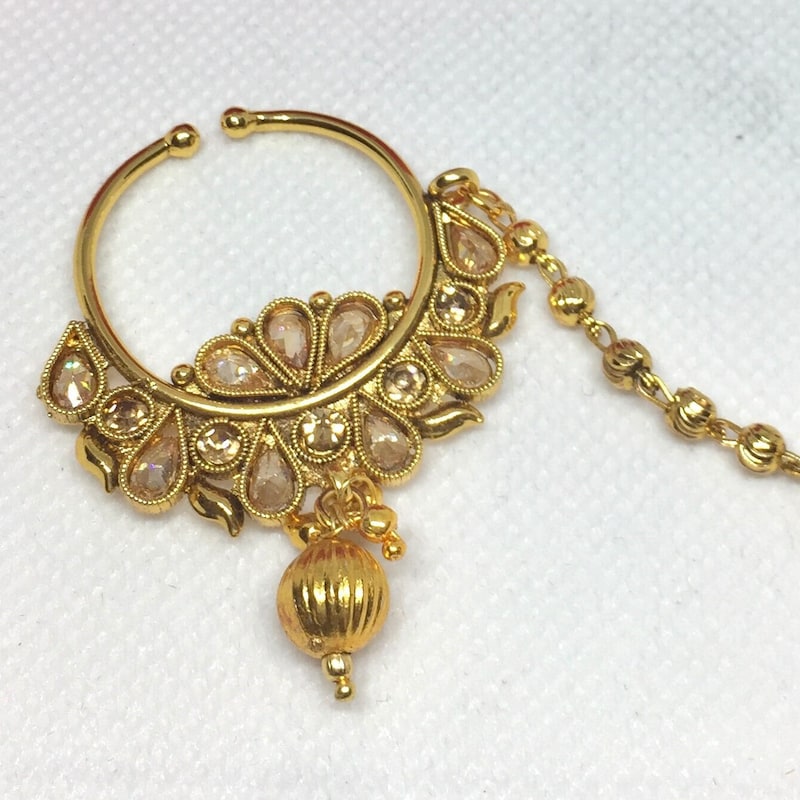 Indian Nose Ring - Etsy