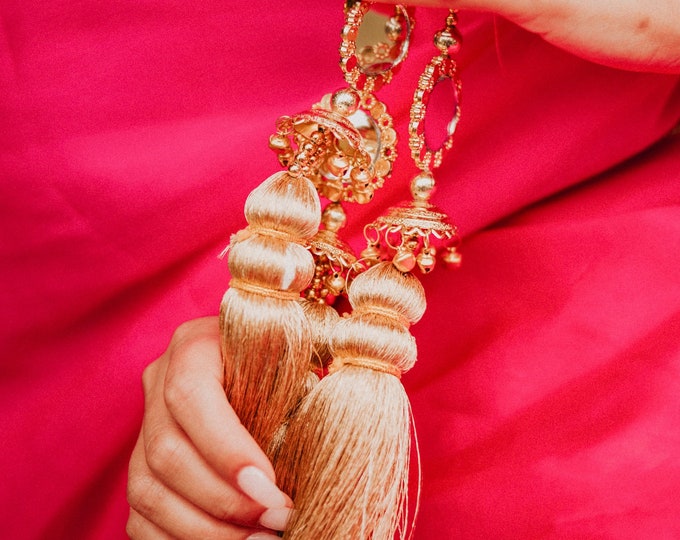 Gold Paranda Gold Parandi Punjabi Paranda Indian Hair Jewelry Indian ...