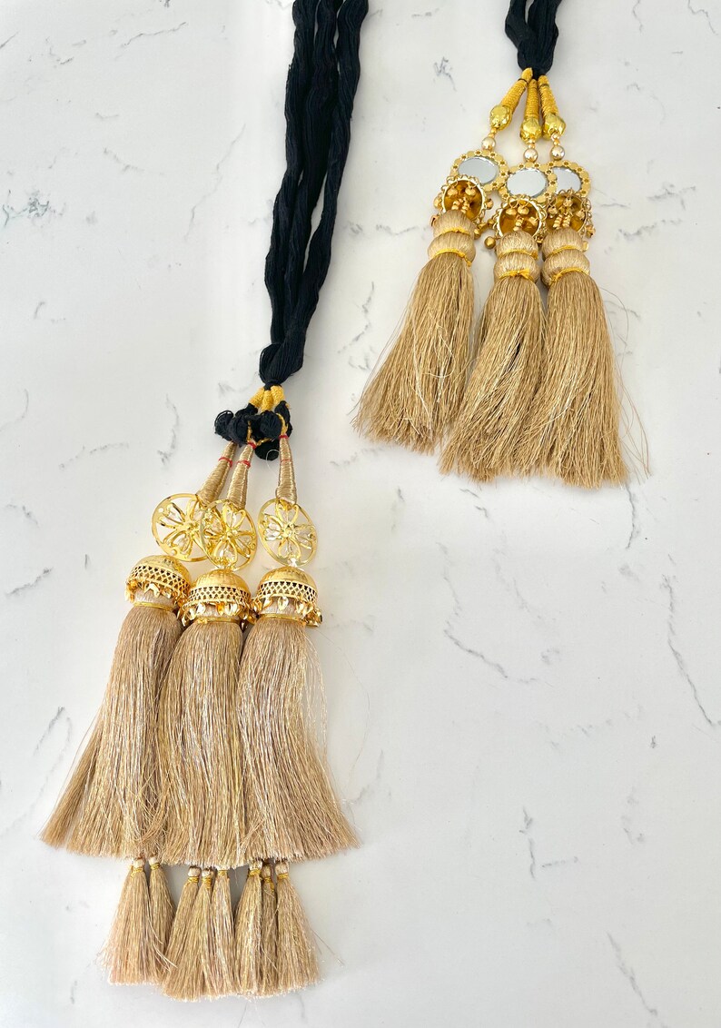 Gold Paranda Gold Parandi Punjabi Paranda Indian Hair - Etsy