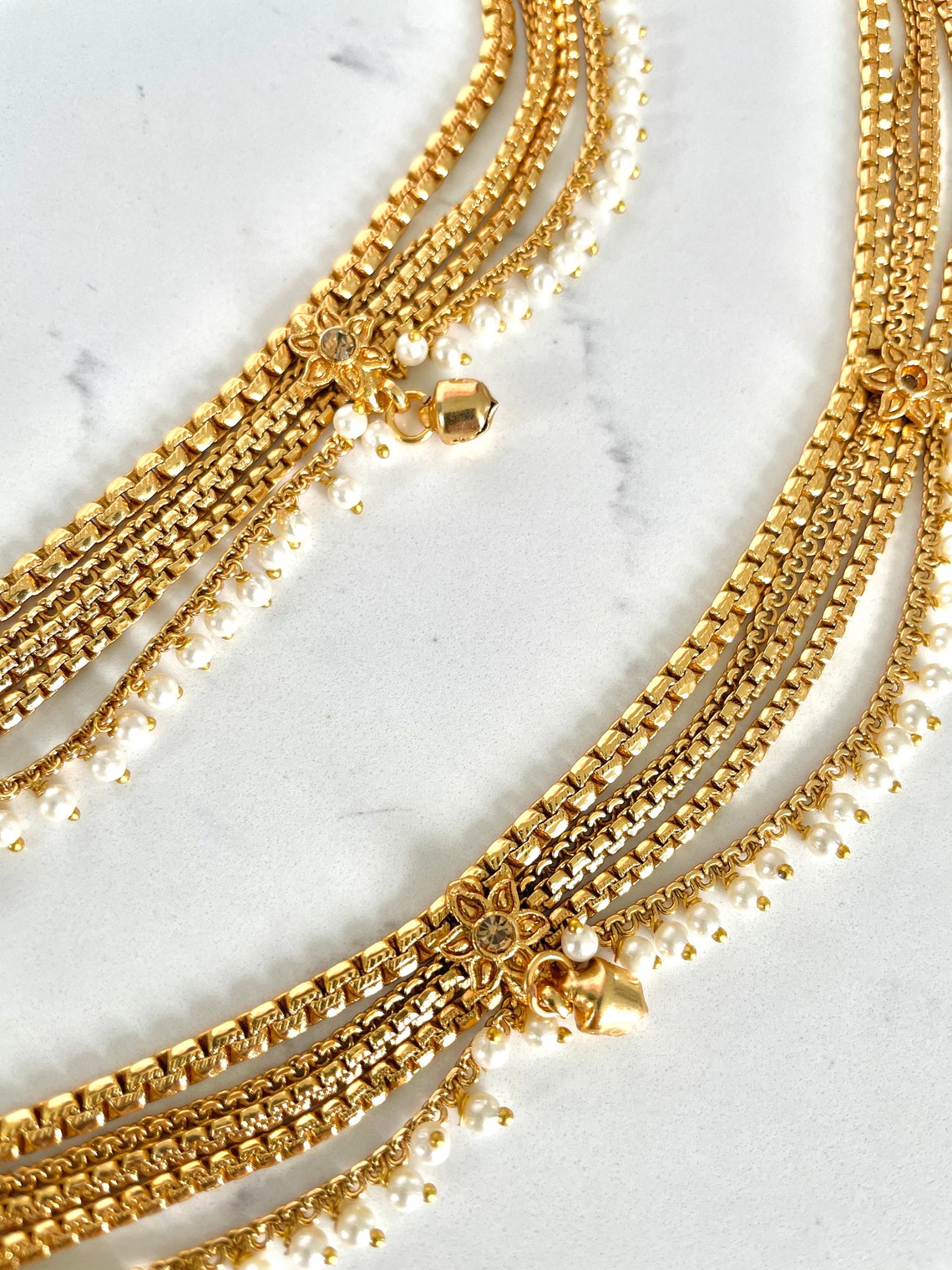 Gold Jhanjar Gift Set Gold Payal Gold Indian Anklet - Etsy